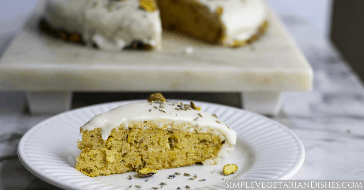 Gateau Vert - A Cake to Make You Green with Envy - Simple Vegetarian Dishes