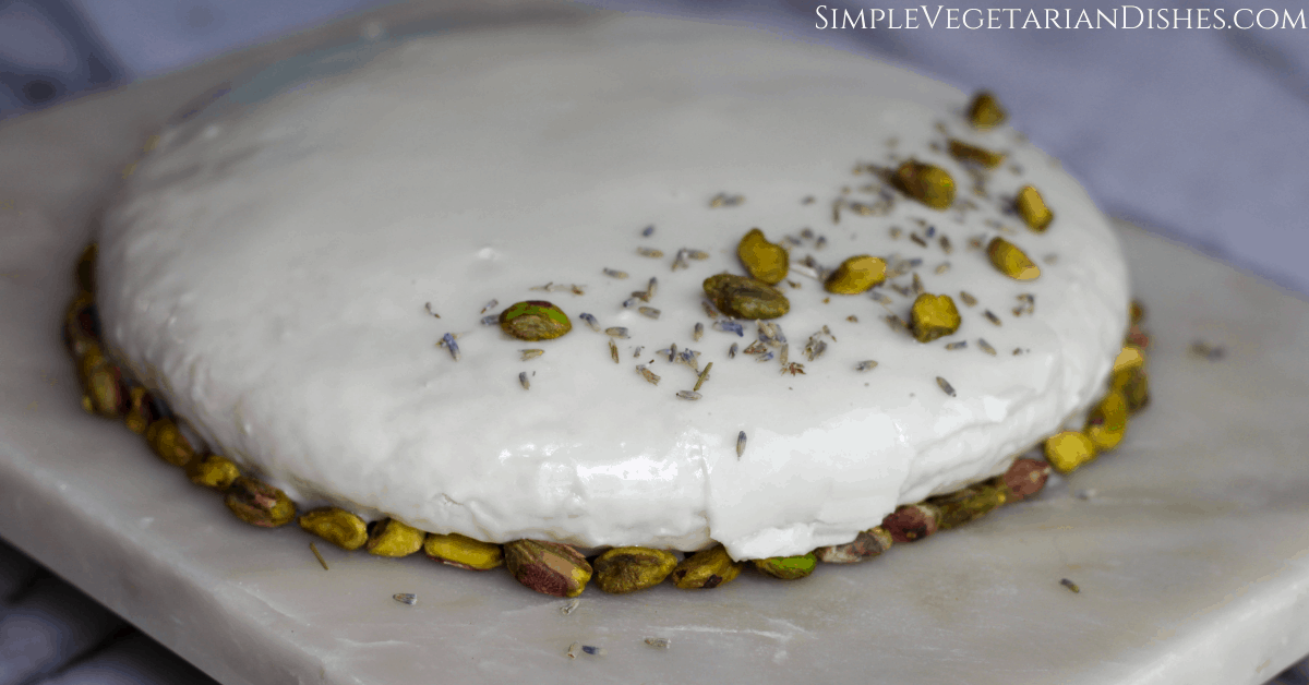 Gateau Vert - A Cake to Make You Green with Envy - Simple Vegetarian Dishes