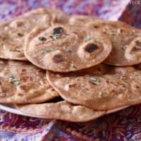 Vegan Roti Recipe (Easy Whole Wheat Flatbread) - Simple Vegetarian Dishes